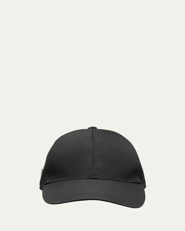 Prada Nylon Baseball Cap - Black