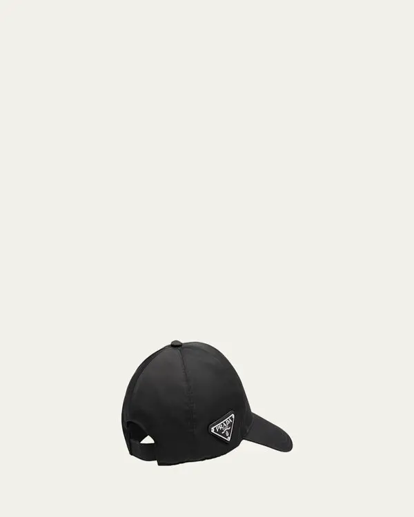 Prada Nylon Baseball Cap - Black