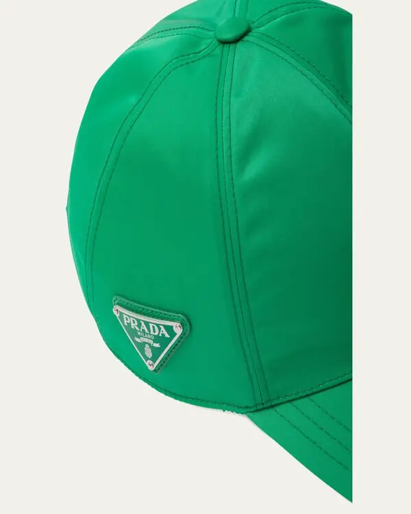 Prada Nylon Baseball Cap - Black