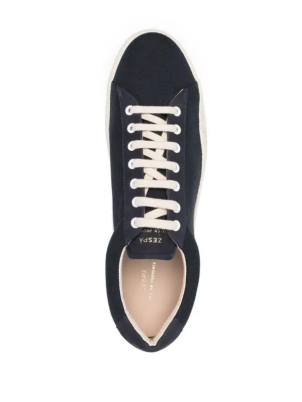 ZESPA Leather Lace-up Trainers