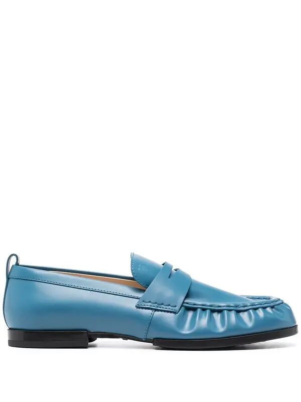 TOD'S Flat Leather Loafers