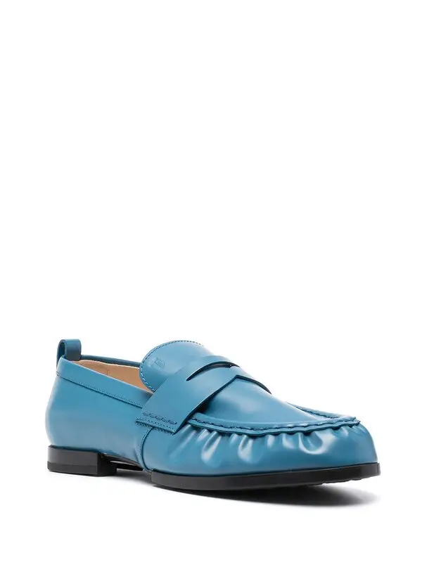 TOD'S Flat Leather Loafers