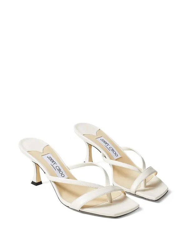 JIMMY CHOO Maelie 70mm Leather Sandals
