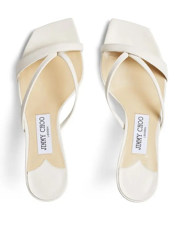 JIMMY CHOO Maelie 70mm Leather Sandals