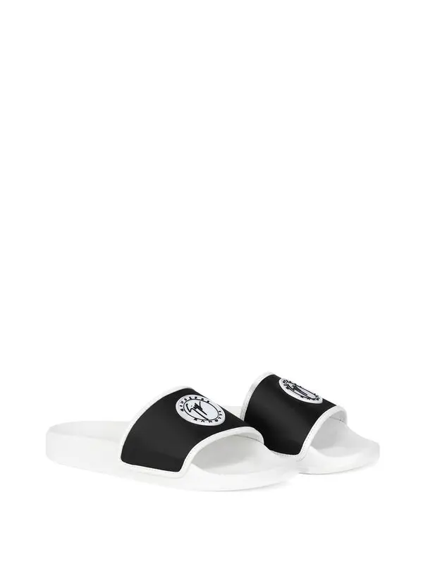 GIUSEPPE ZANOTTI Brett Slides - Black