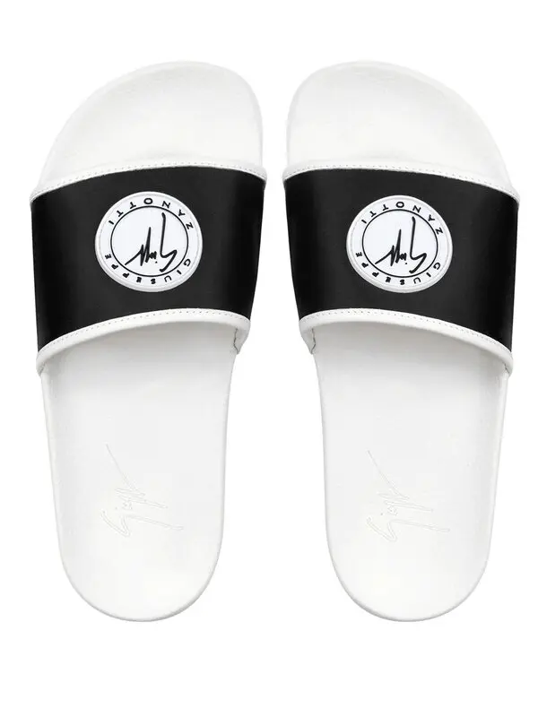 GIUSEPPE ZANOTTI Brett Slides - Black