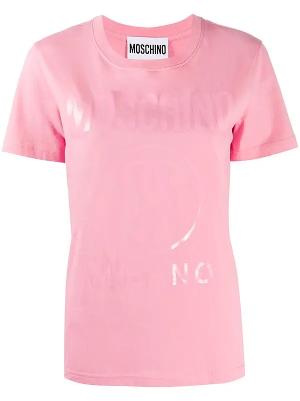 Moschino Print T-shirt - Pink