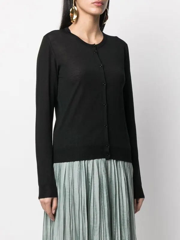 ROBERTO COLLINA Round Neck Cardigan