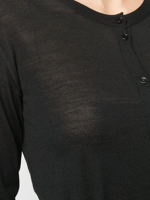 ROBERTO COLLINA Round Neck Cardigan