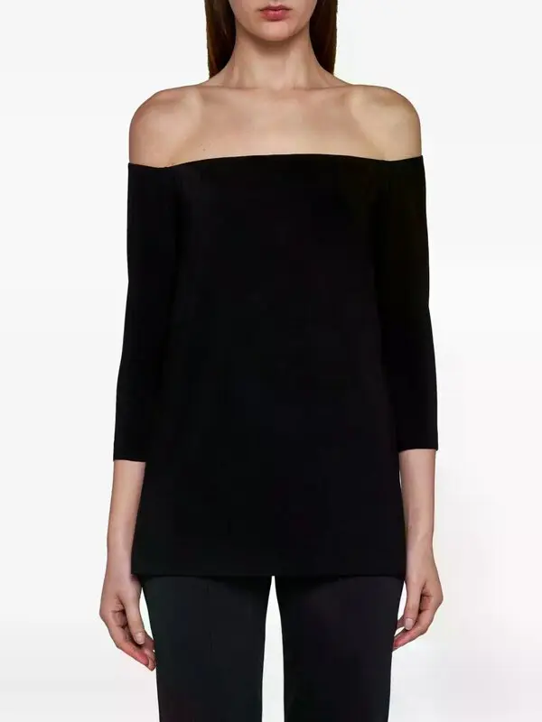 Norma Kamali Off-shoulder Blouse
