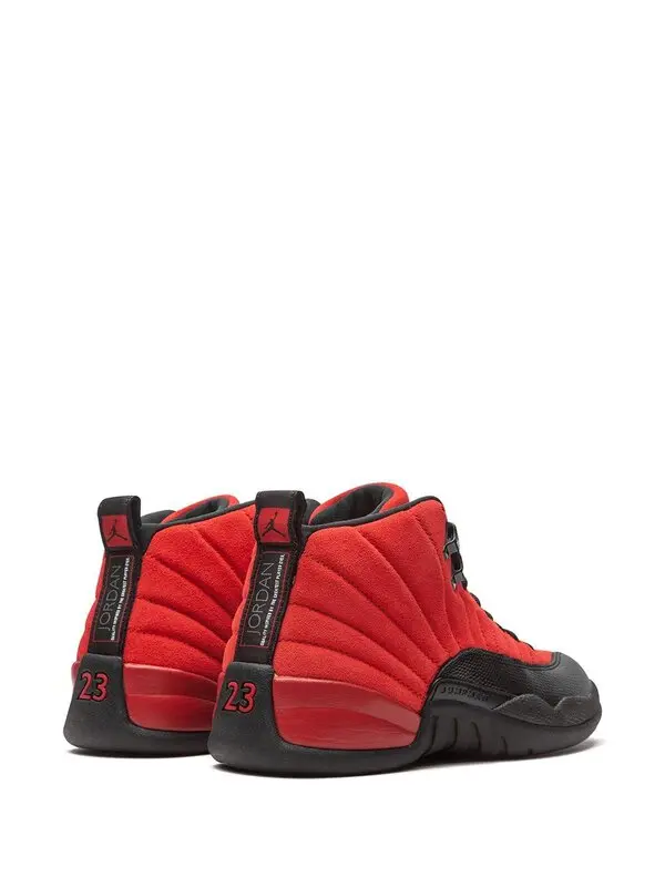 JORDAN Air Retro Reverse Flu Game Sneakers - Red