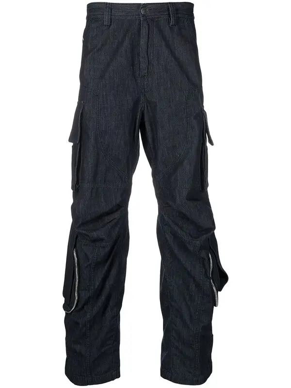 DIESEL® Mid-rise Cargo Jeans