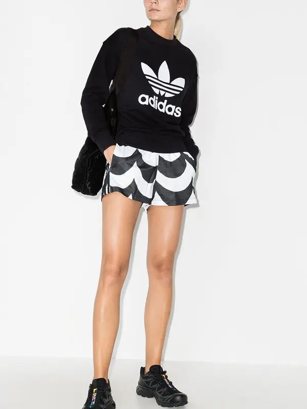Adidas Logo-print Cotton Sweatshirt