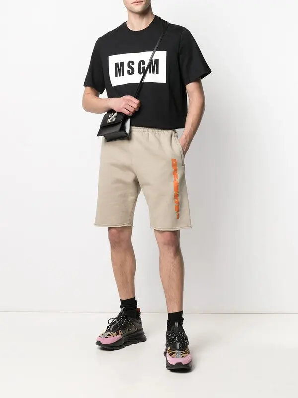 MSGM Logo-print T-shirt - Black