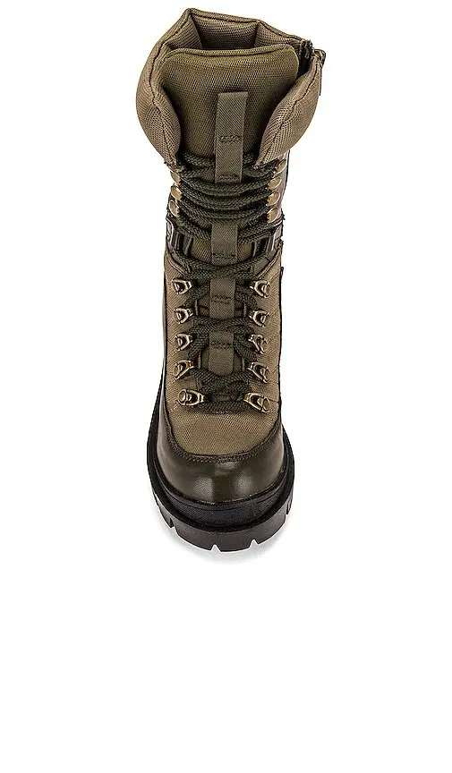 Jeffrey Campbell Maniac Lace Up Boot In Army
