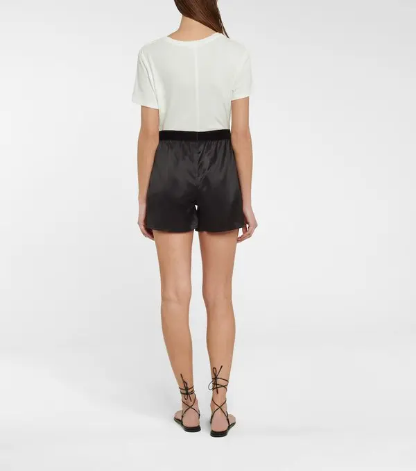 TOM FORD Silk-blend Shorts