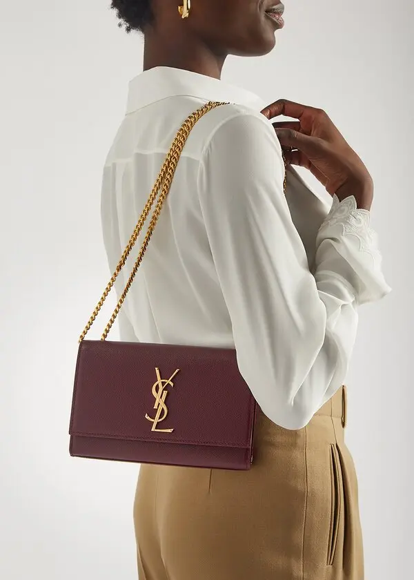 Saint Laurent Kate Small Leather Shoulder Bag
