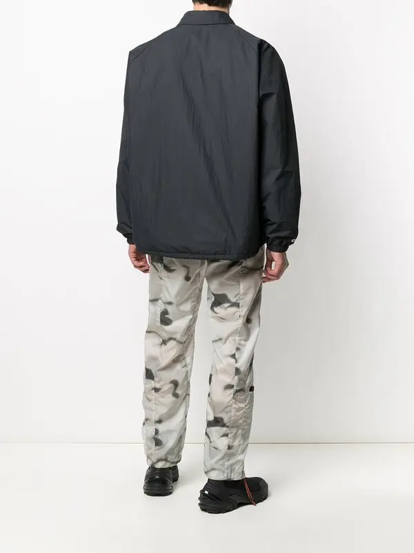 Heron Preston Logo Print Coach Jacket