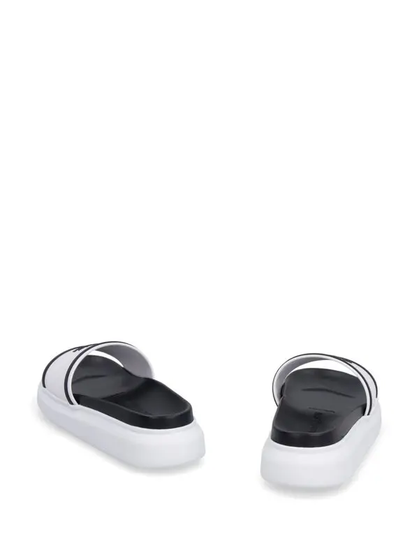 Alexander McQueen Logo-debossed Slides