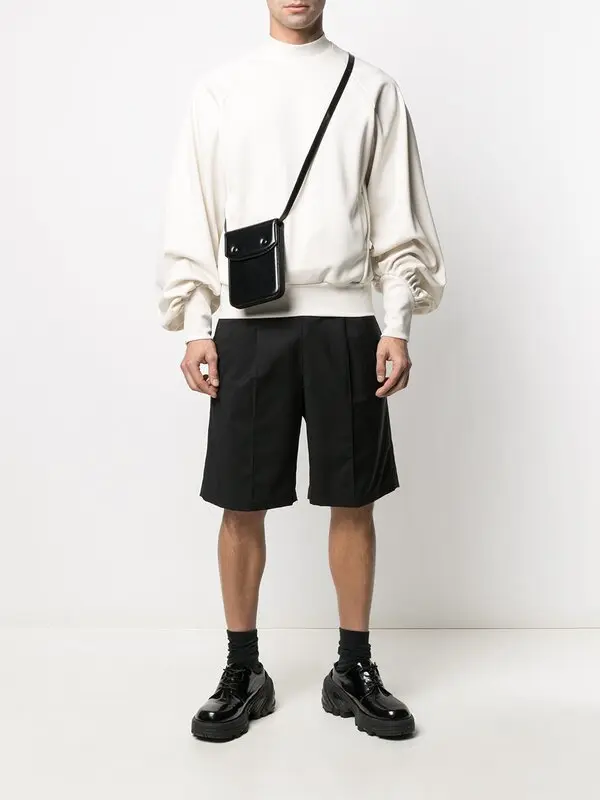 Random Identities Oversized Rib-trimmed Sweatshirt
