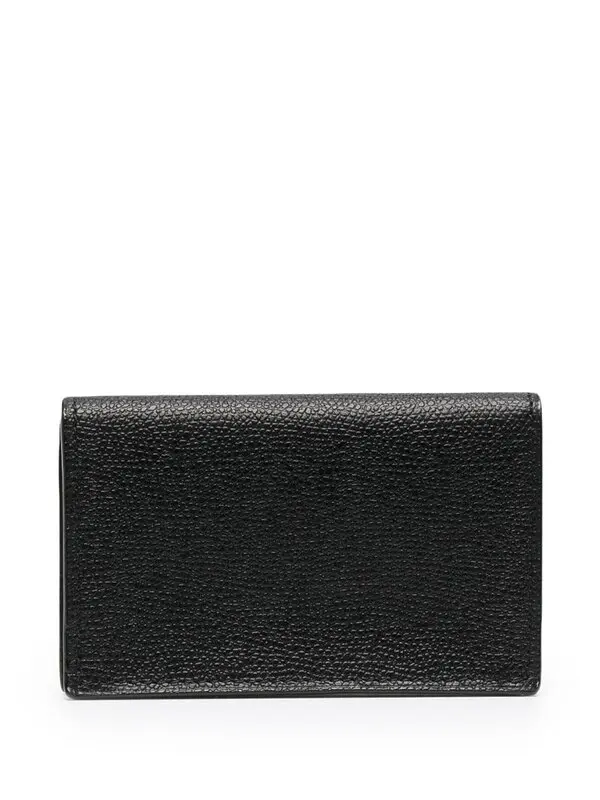 VALEXTRA Textured Leather Wallet
