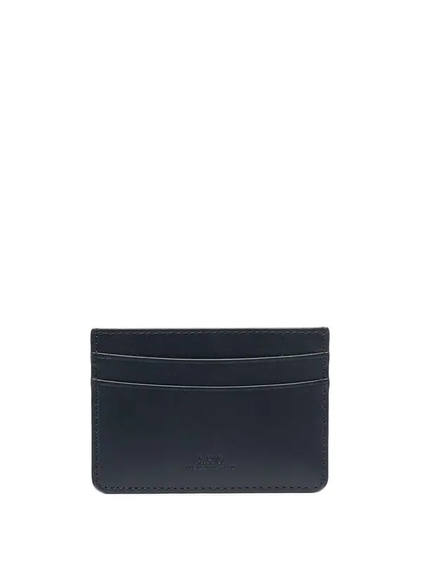 A.p.c. André Embossed Logo Cardholder