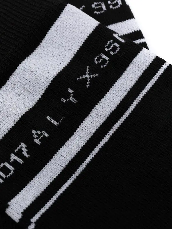 1017 Alyx 9sm Logo Intarsia Mid-calf Socks