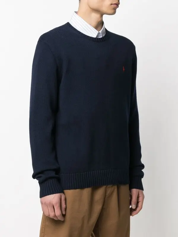 Polo Ralph Lauren Embroidered Logo Knitted Jumper