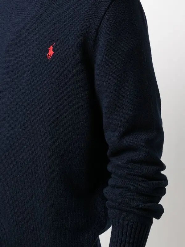 Polo Ralph Lauren Embroidered Logo Knitted Jumper