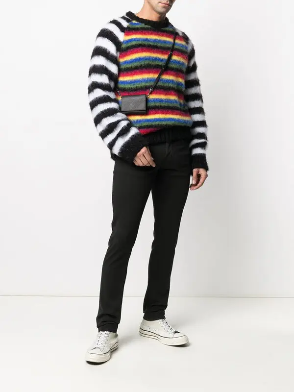 DONDUP Dark Wash Slim-fit Jeans - Black
