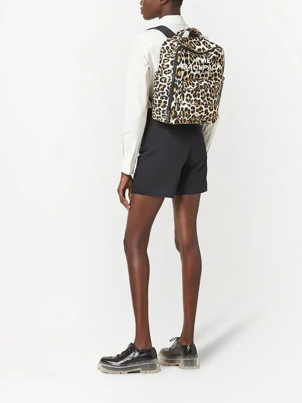 Marc Jacobs The Backpack Leopard-print Backpack