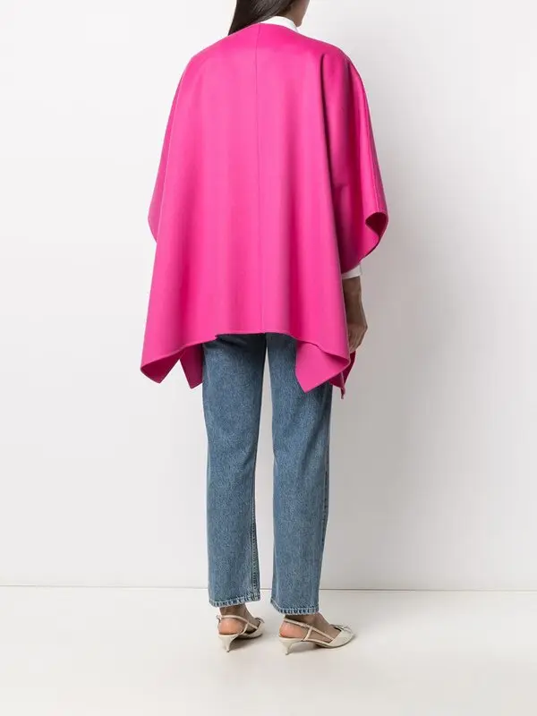 Valentino Garavani Draped Button Cape