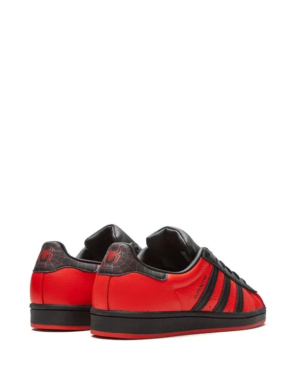 Adidas X Miles Morales Superstar J Spider-man Sneakers - Red