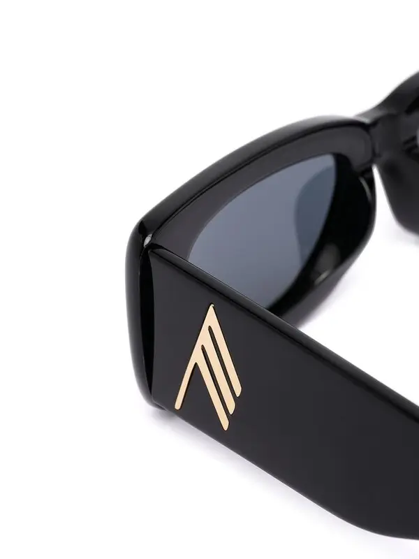 Linda Farrow X The Attico Rectangular Sunglasses