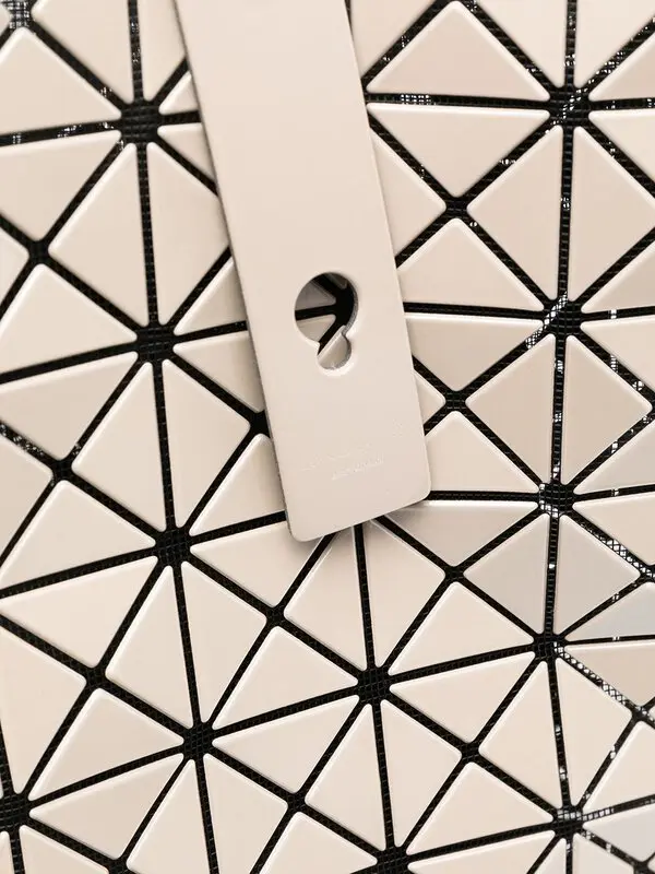 Issey Miyake Prism Geometric-motif Tote - Neutrals