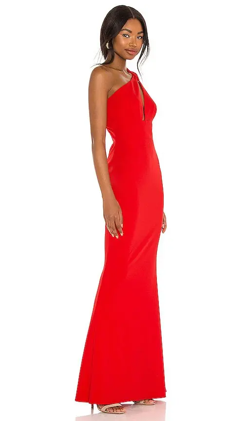 Katie May Edgy Gown - Cherry