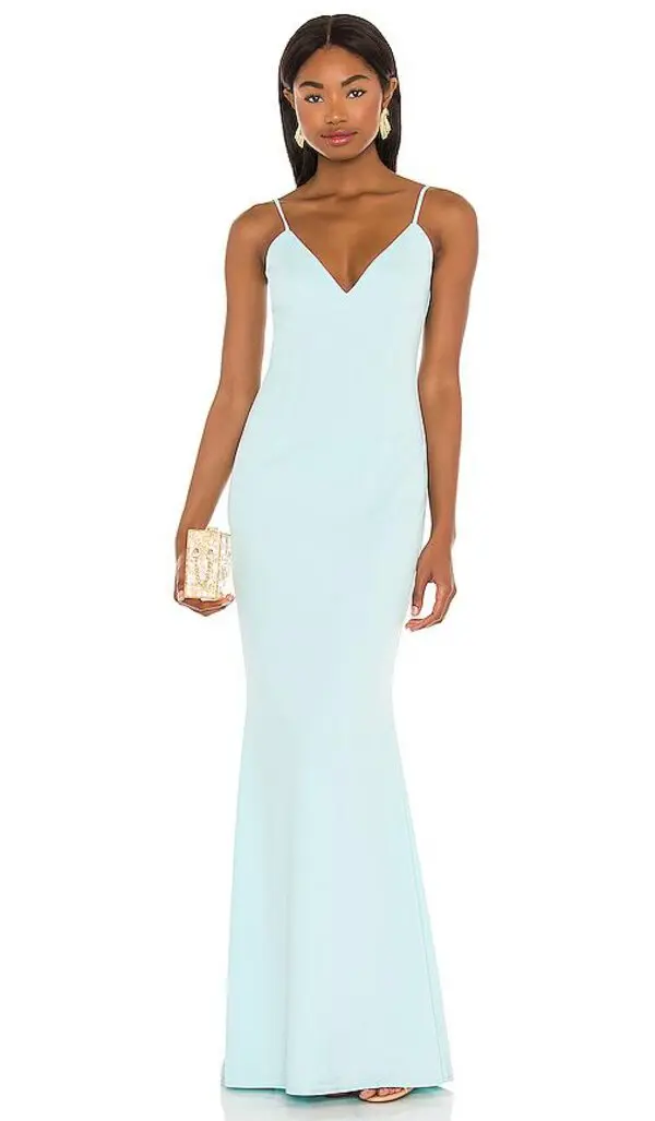 Katie May X Bambina Gown - Sky