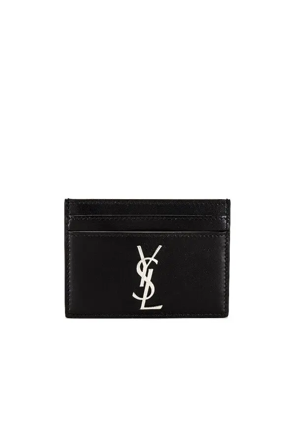 Saint Laurent Cardholder - Black