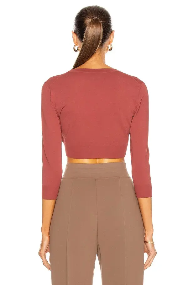 Alaïa Cropped Cardigan