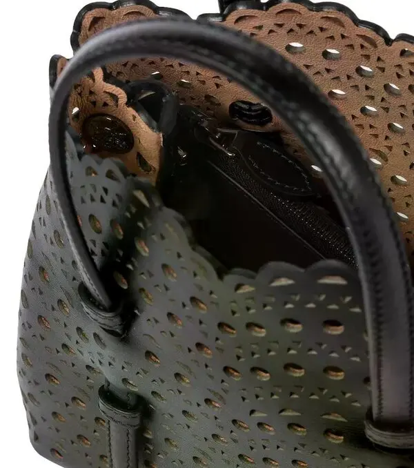 AZZEDINE ALAIA Alaia Mina 20 Vienne Wave Leather Bag