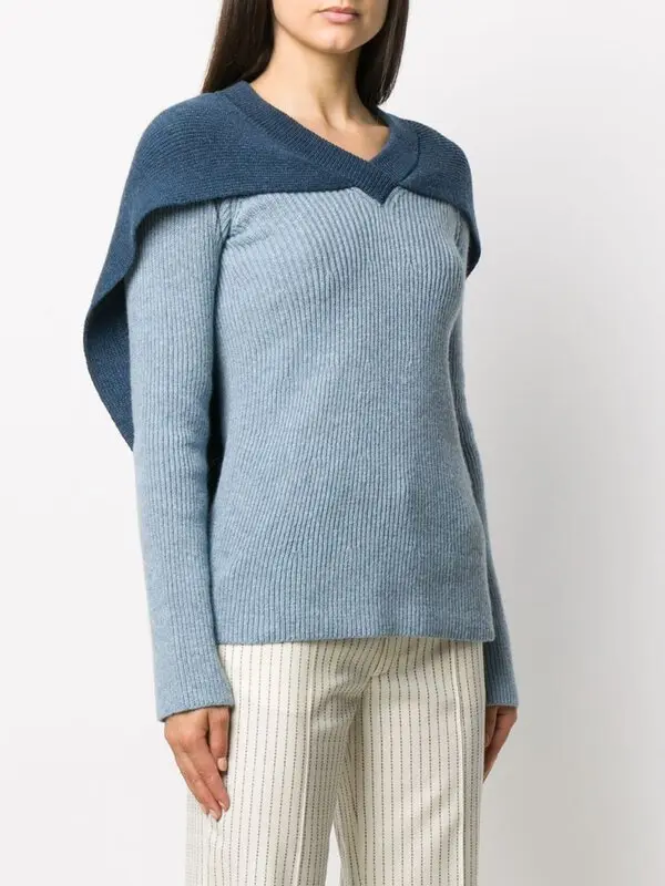 JW Anderson Cape Knitted Jumper