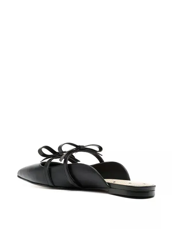 Red Valentino Bow Strap Ballerinas