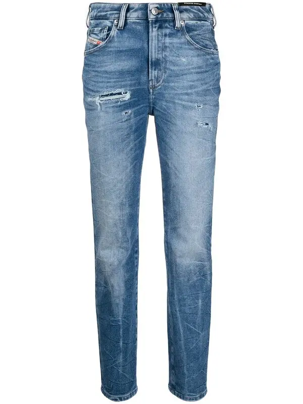 DIESEL® D-joy High-waisted Straight Jeans