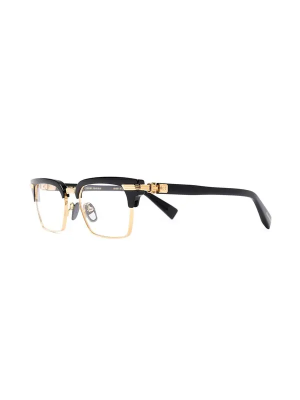 Balmain Legion Ii Rectangle Glasses - Black