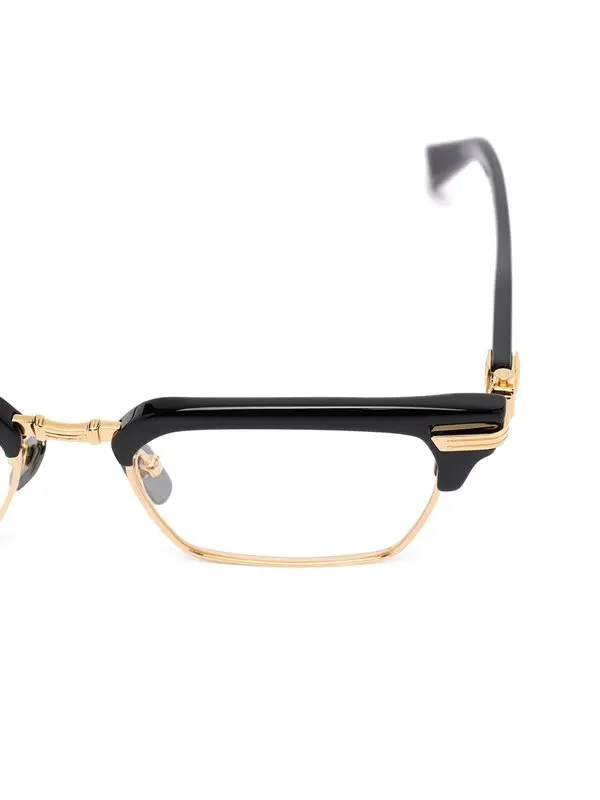 Balmain Legion Ii Rectangle Glasses - Black
