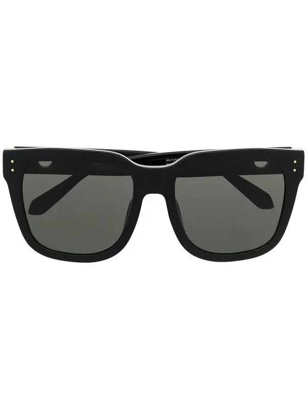 Linda Farrow Freya Oversized Sunglasses - Black