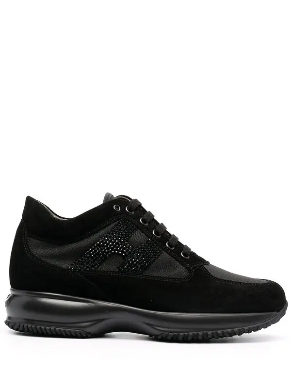 Hogan Interactive Low-top Sneakers - Black