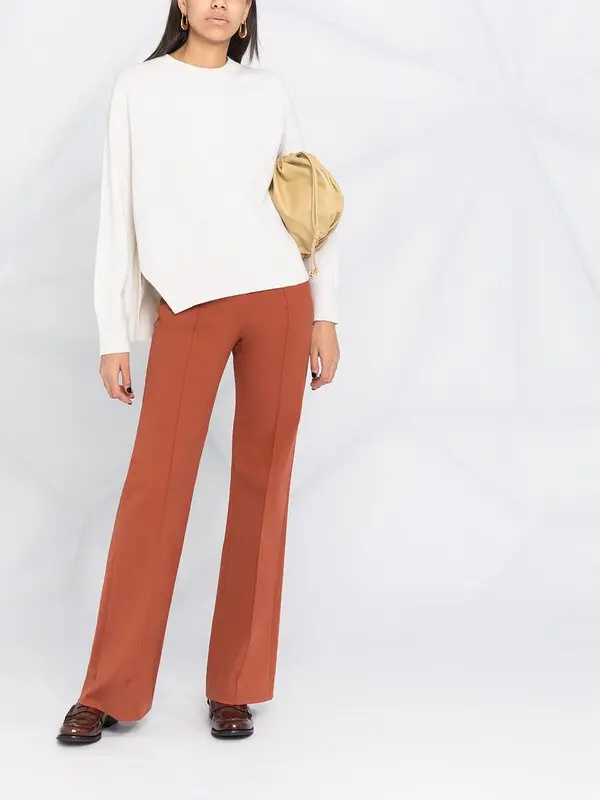 BARRIE Iconic Cashmere Pullover - White