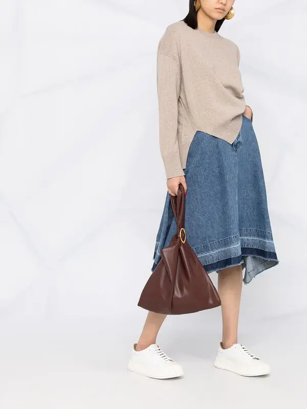 BARRIE Iconic Cashmere Pullover - Neutrals
