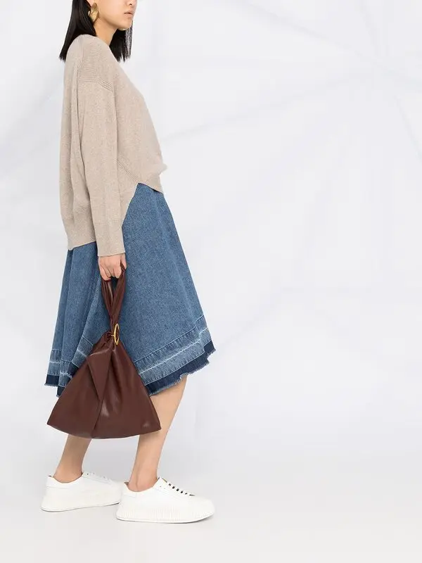 BARRIE Iconic Cashmere Pullover - Neutrals